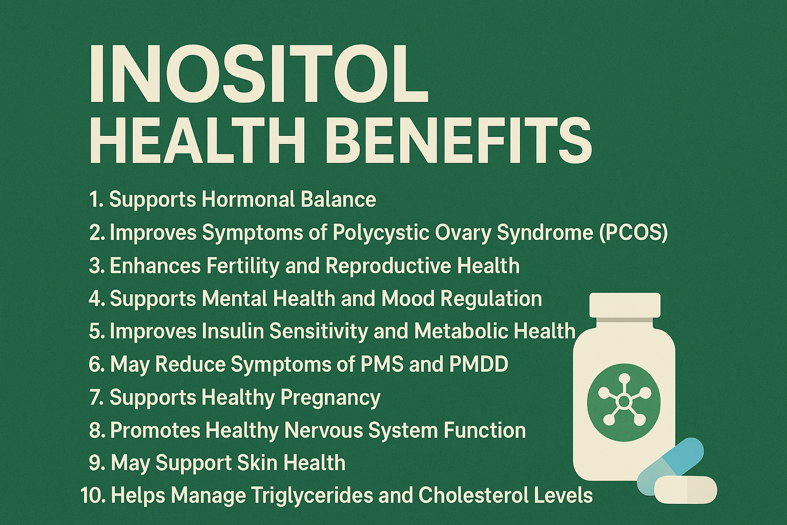 Inositol health benefits: A complete guide to this powerful nutrient ...