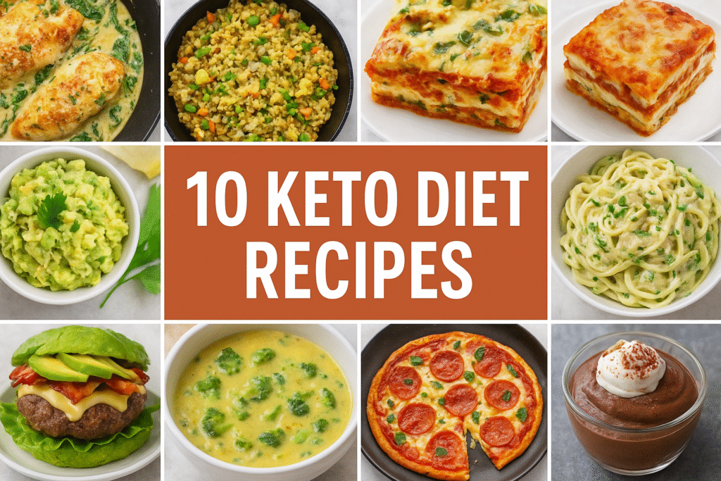 Top 10 delicious keto diet recipes to keep you in ketosis - Healthitamin